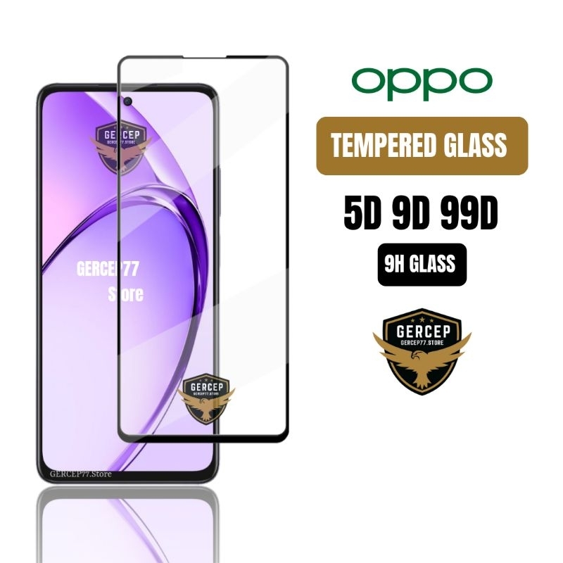 Jual Tempered Glass 9D Full Layar Oppo A5i A5 2025 A5 4G K13x A5x a5x ...