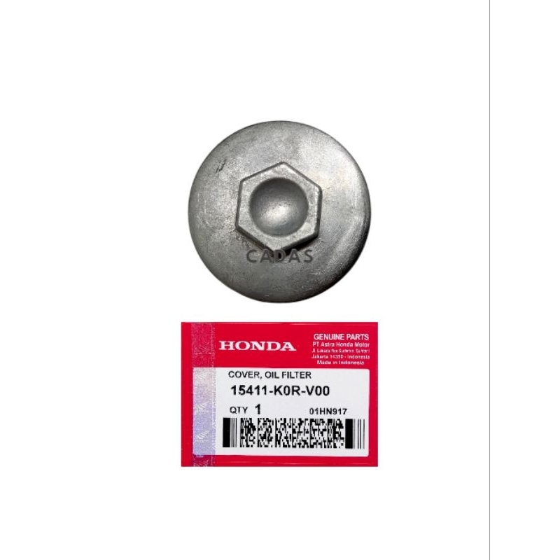 Jual COVER OIL FILTER TUTUP FILTER OLI HONDA BEAT NEW ADV 160 VARIO 160 ...