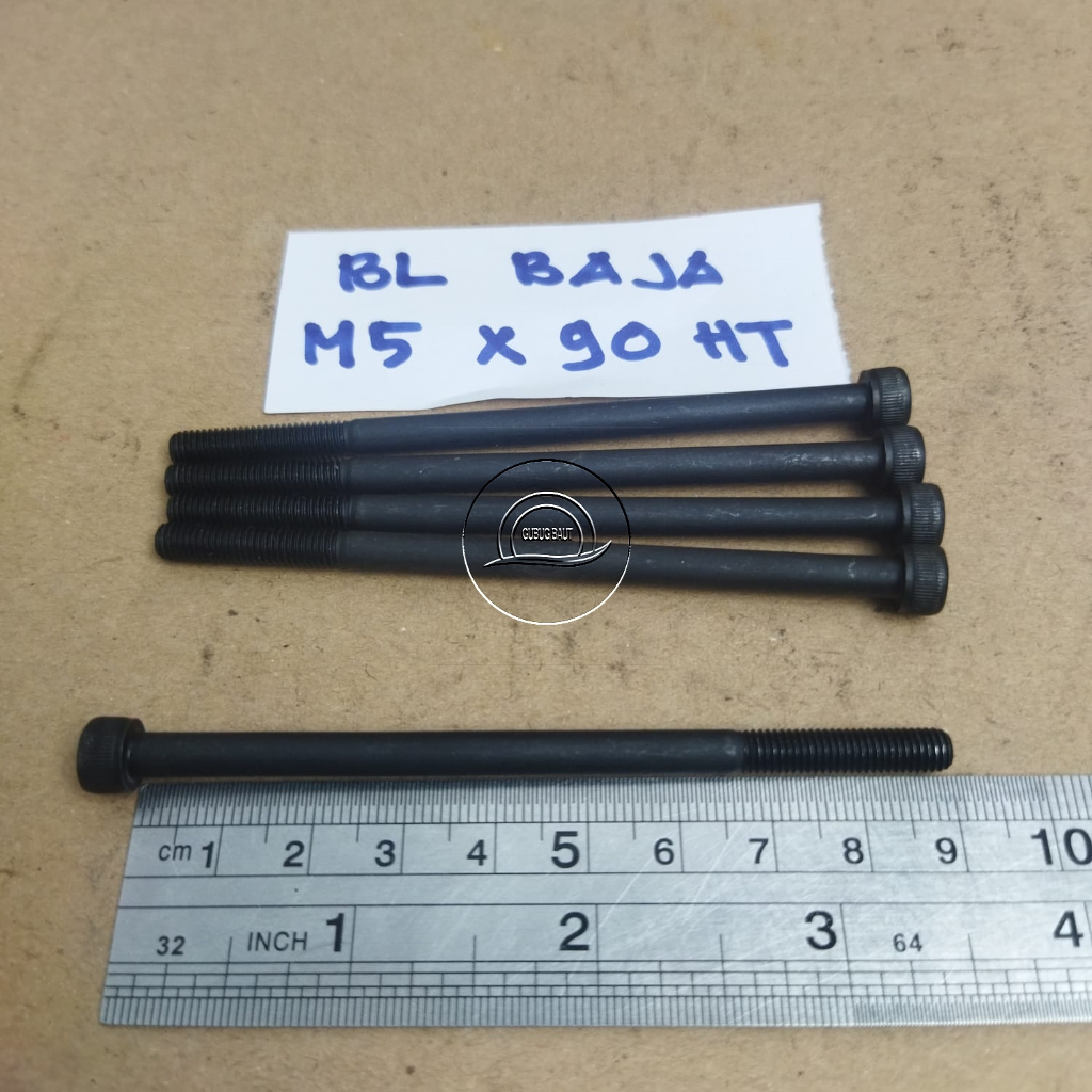 Jual BAUT L BAJA M5X90 PANJANG 9CM 9 CM BAUD L BAJA M5 X 90 KUNCI L4 L ...