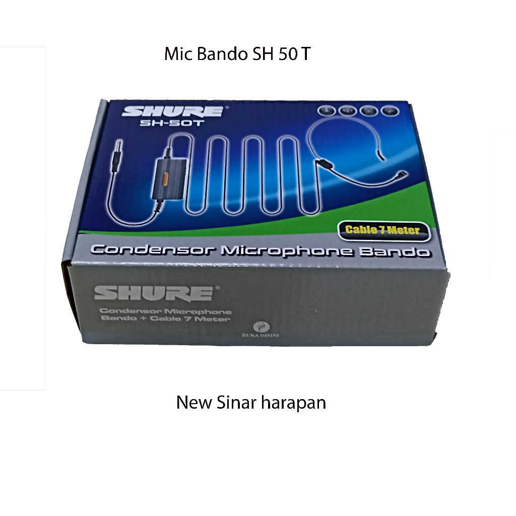 Jual Mic bando Shure SH 50 T | Shopee Indonesia