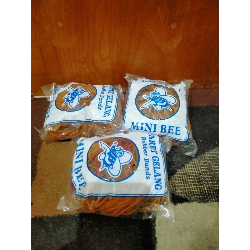 Jual Karet kuning 100grm/Karet Gelang 100grm Karet Pentil 1ons | Shopee ...