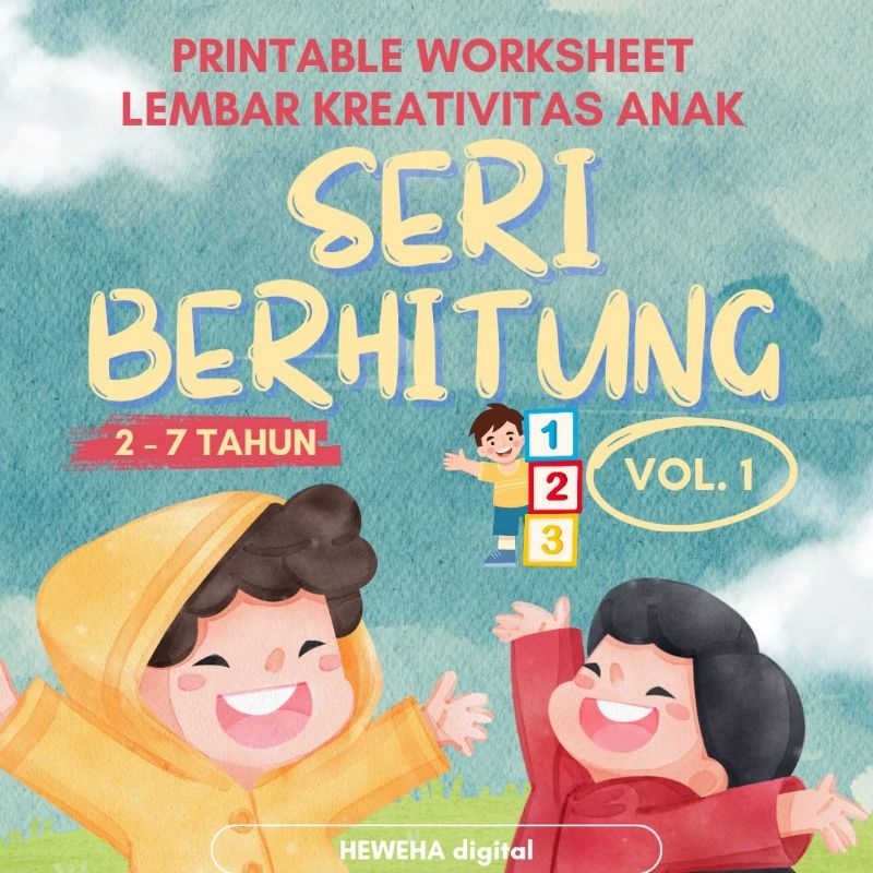 Jual PRINTABLE WORKSHEET Lembar Kerja - Seri Berhitung - Produk Digital ...