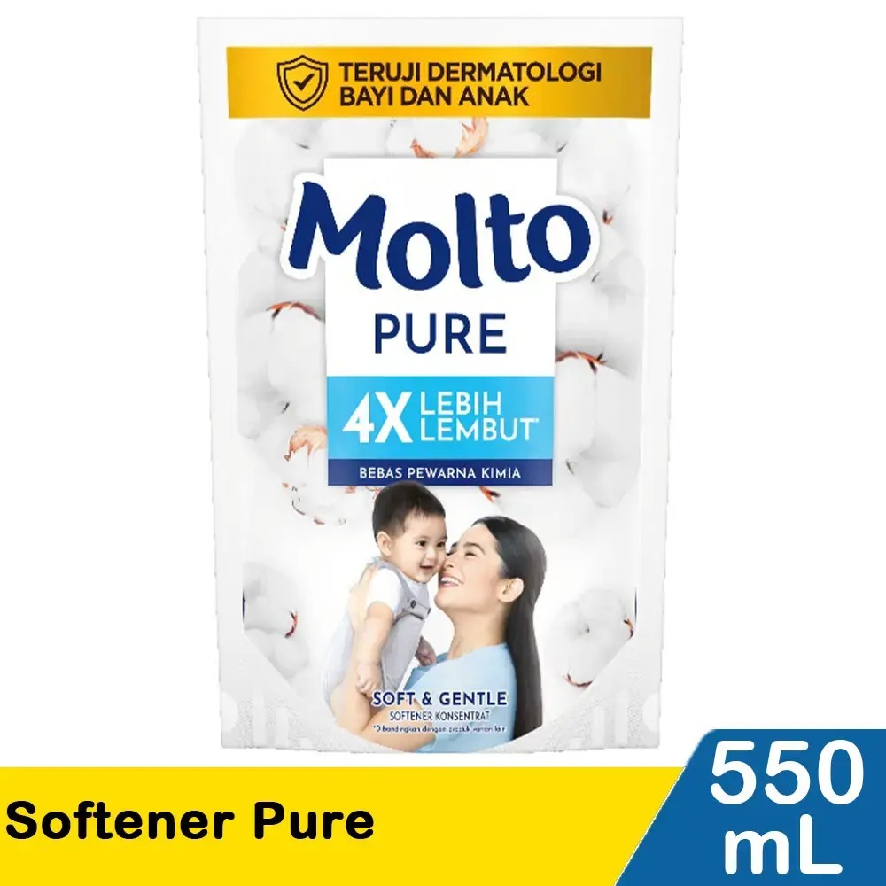 Jual Molto Softener Pure 550ML - Putih | Shopee Indonesia