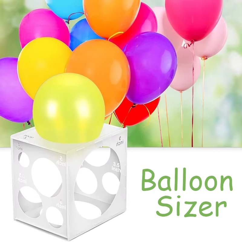Jual 2-10inch Balon Sizer Alat Pengukur Balon 11 Lubang Ukuran Balon ...