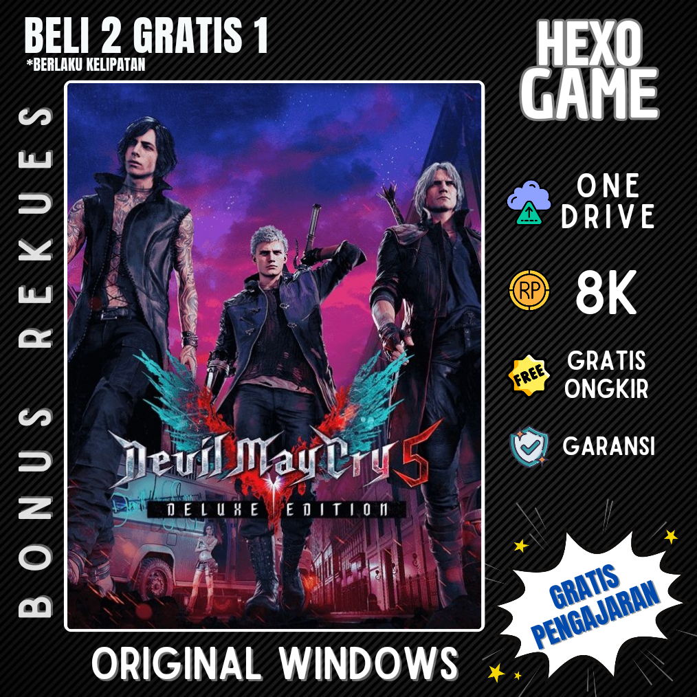 Jual DEVIL MAY CRY 5 - DMC 5 - GAME PC - GAME LAPTOP - LINK DOWNLOAD ...