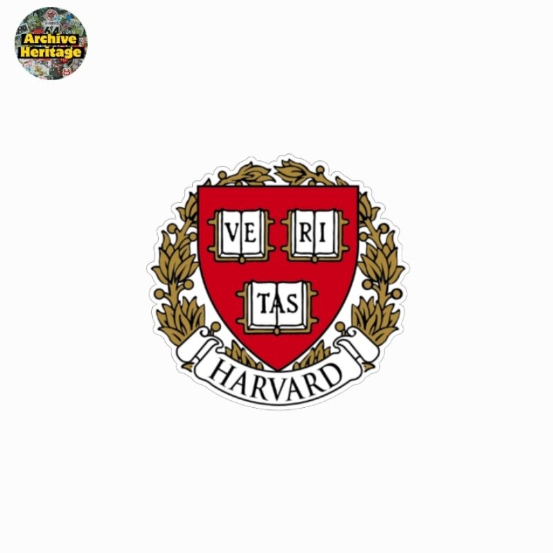 Jual sticker Harvard University logo campus stiker diecut | Shopee ...