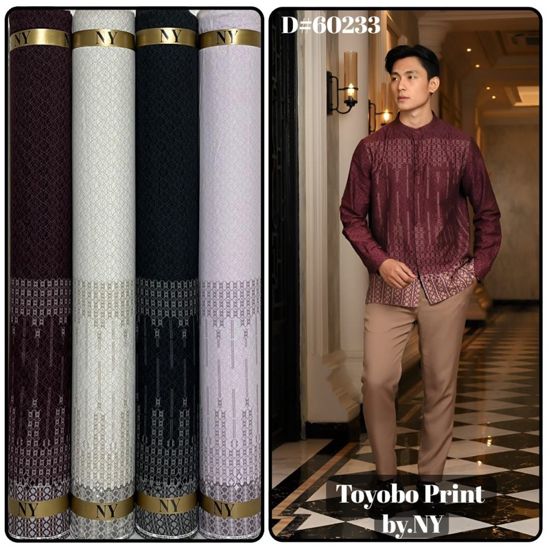 Jual KAIN TOYOBO PRINT MOTIF SABIYA | kain TOYOBO motif etnik | kain ...