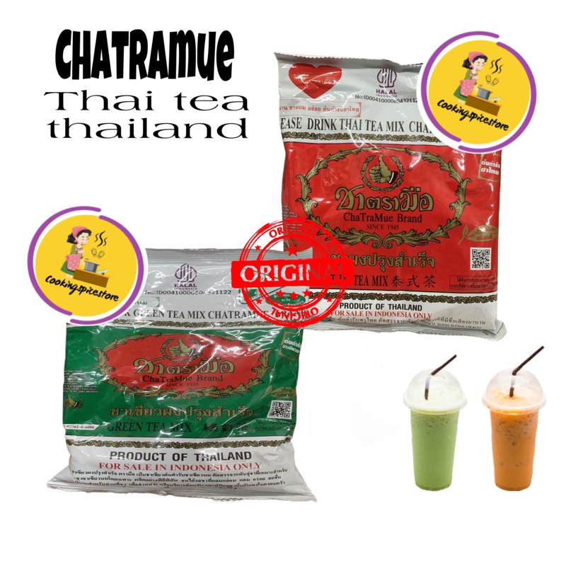 Jual Chatramue Thai Tea Thailand 400 Gram - Chatramue Brand | Shopee ...