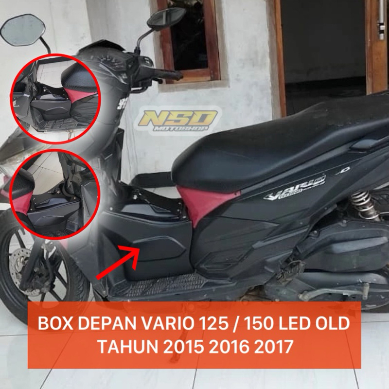 Jual Box Depan Untuk Penyimpanan Barang Vario Led Old Vario 125 150 Led ...