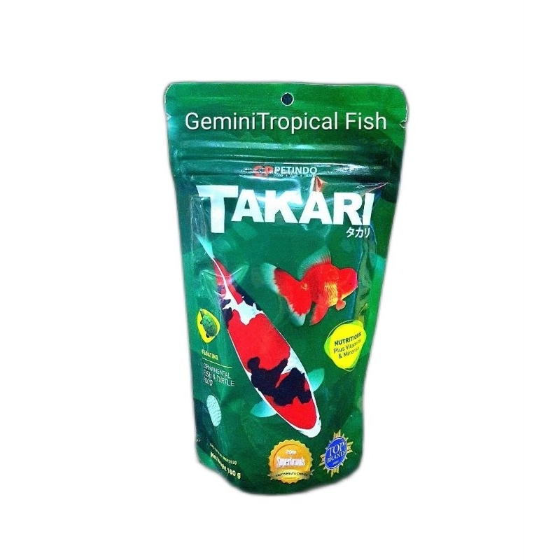 Jual Takari Fish Food Green Hijau Pakan Kura Kura 100 gram | Shopee ...
