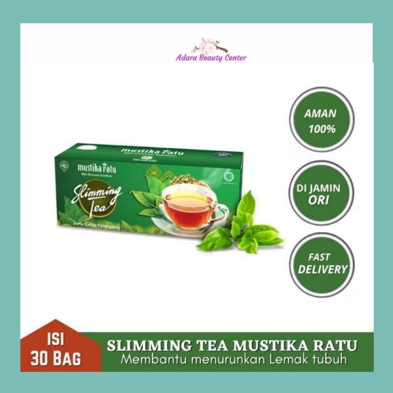 Jual Mustika ratu slimming tea 30 bag minuman teh pelangsing penurun berat badan | Shopee Indonesia
