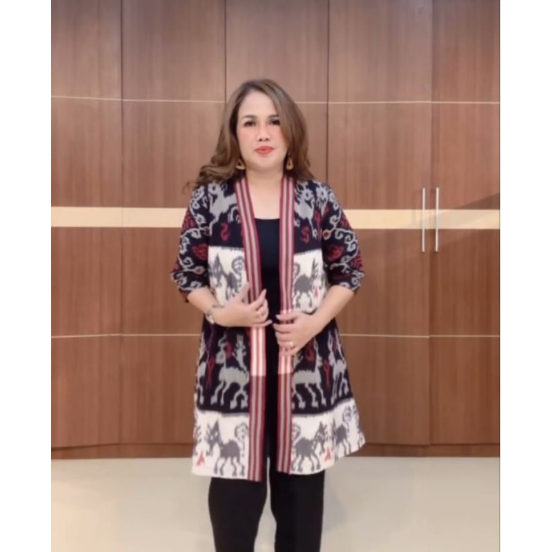 Jual blazer tenun wanita terbaru - blazer tenun | Shopee Indonesia