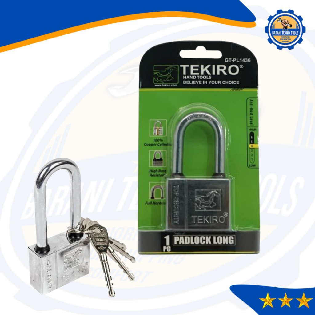 Jual TEKIRO GEMBOK PANJANG 40 MM / 50 MM / 60 MM / GEMBOK / TOOLS ...