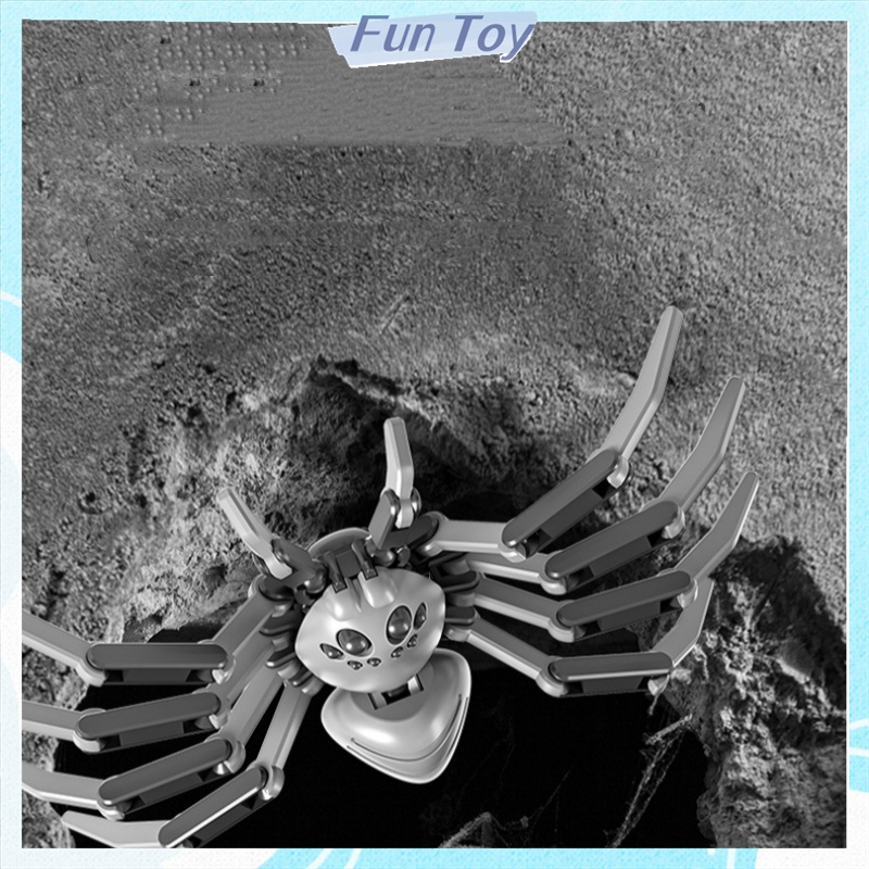 Jual FUN TOYS Articulated Action Laba-laba Mainan Spider 3D Printed ...