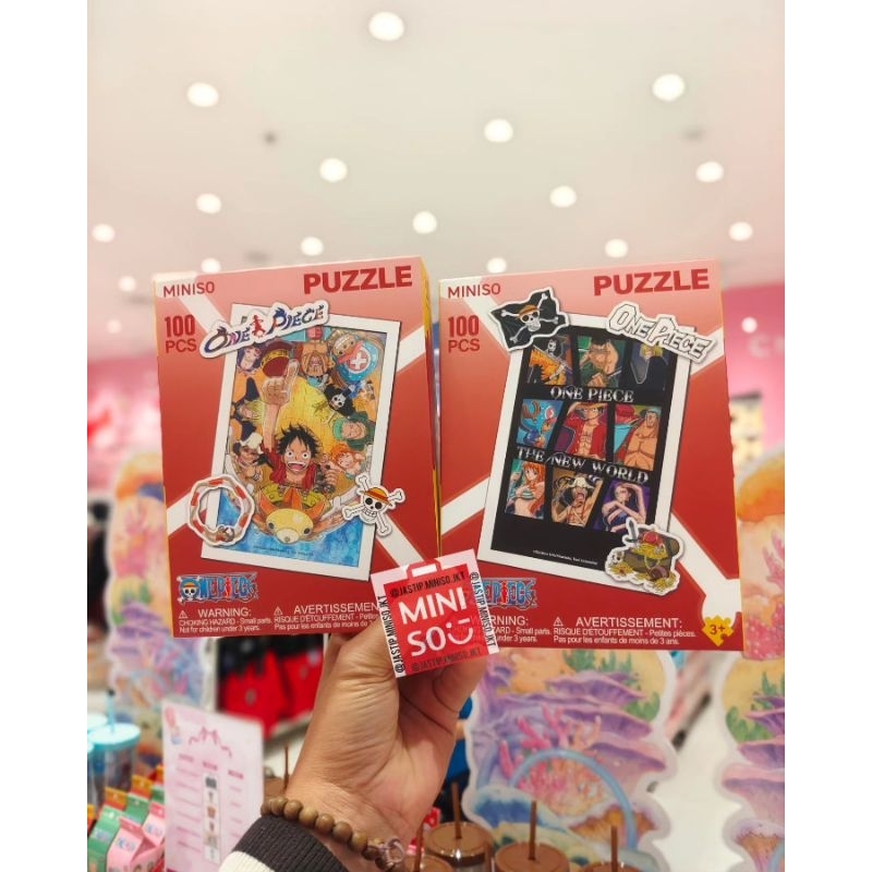 Jual MINISO x ONEPIECE 🆕 Puzzle ONEPIECE Classic Collection (100pcs ...