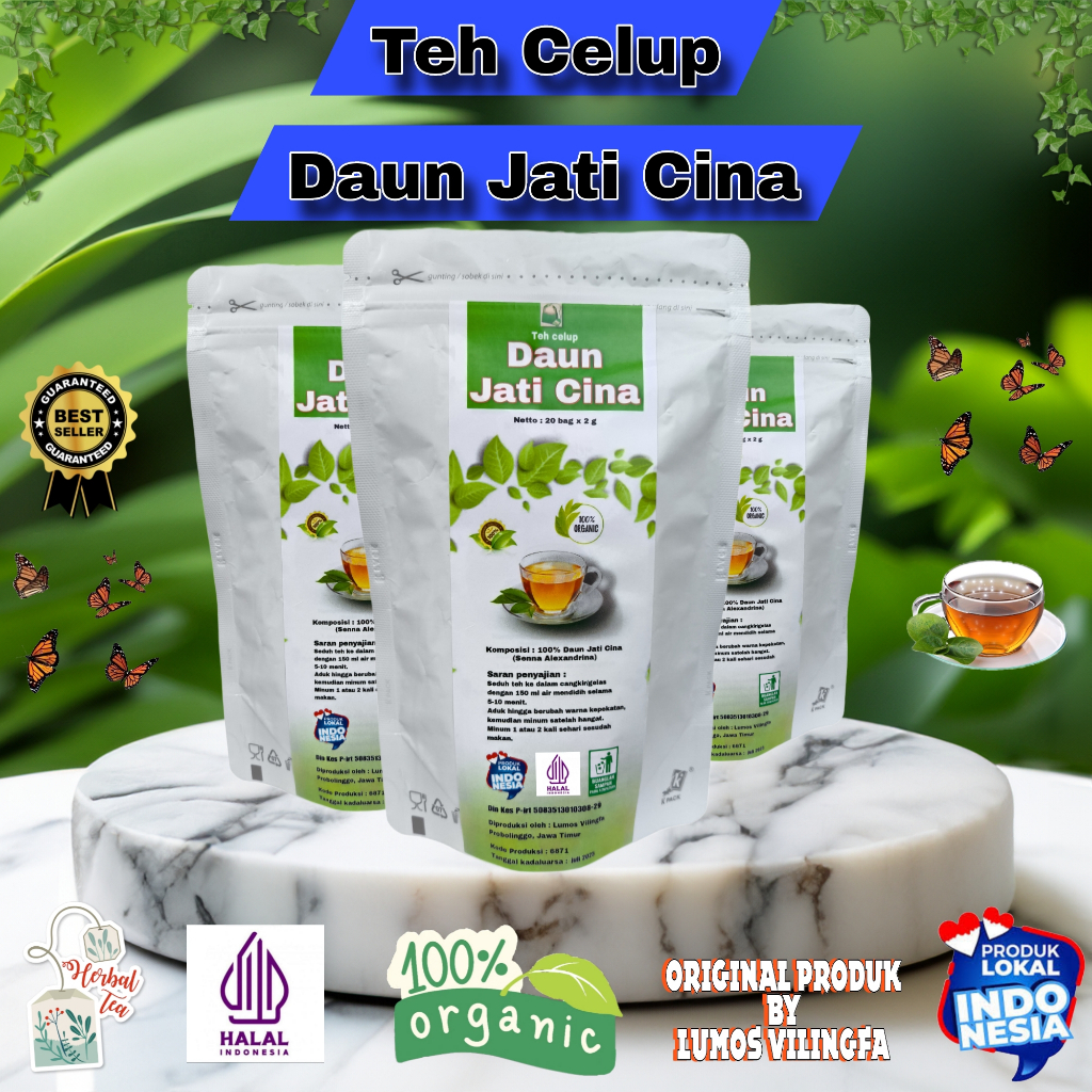 Jual Teh Jati Cina Celup Teh Daun Jati China Celup Teh Daun Jati Cina ...