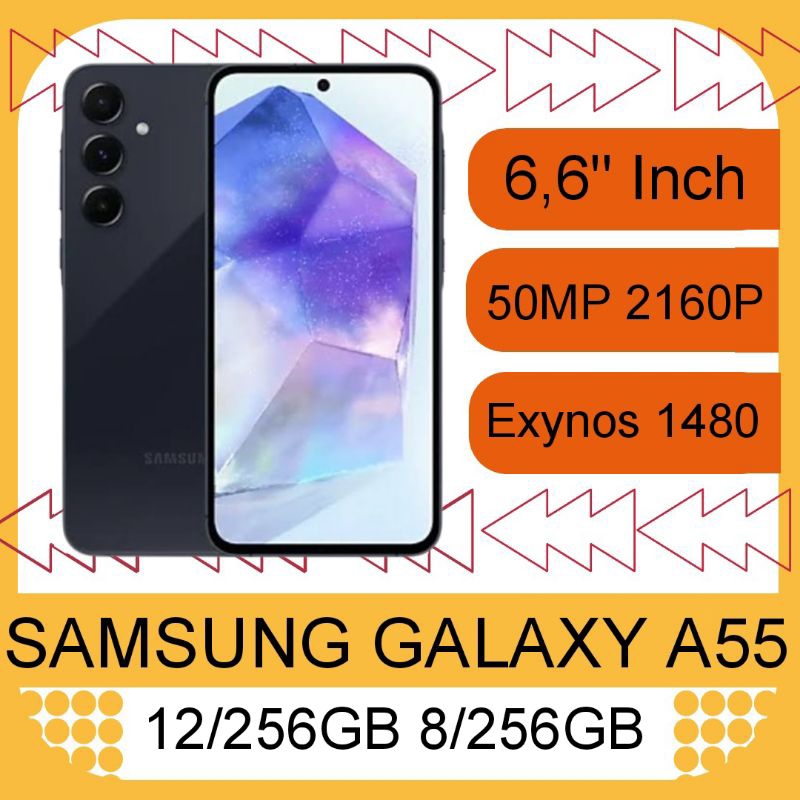 Jual SAMSUNG GALAXY A55 - [ RAM 12/256GB ] [ 8/256GB ] - FREE AKSESORIS ...