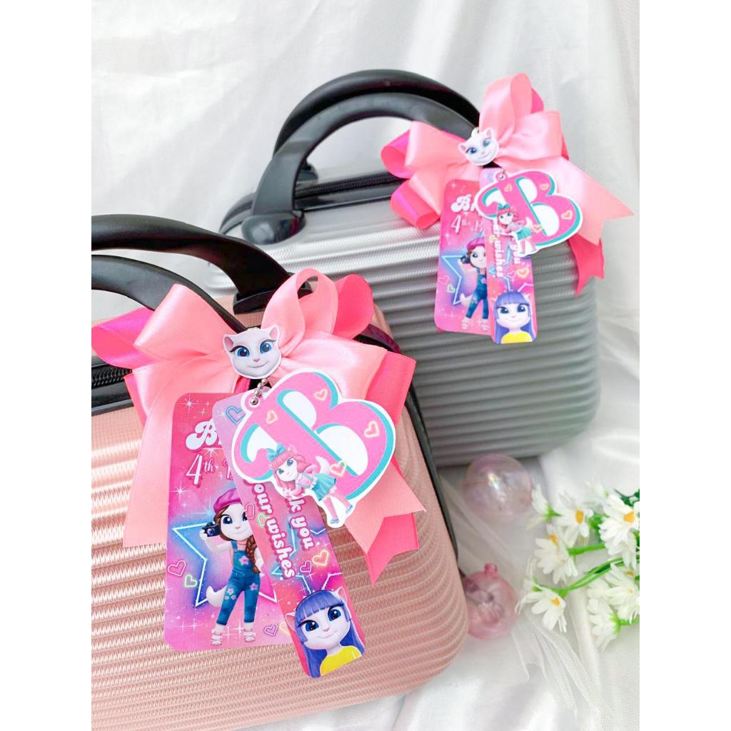 Jual 3 in 1 Talking Angela Cat - Tag Card Birthday / Thanks Card ...