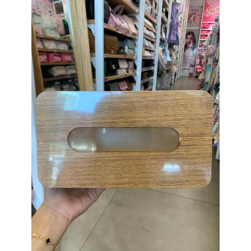 Jual Miniso Imitation Wood Pattern Tissue Box (L) | Shopee Indonesia