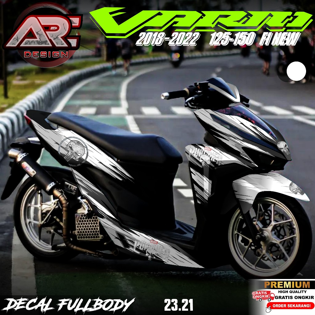Jual (COD) TERBARU Decal Sticker Honda Vario New 125 150 Full body - Stiker Skotlet Modifikasi ...