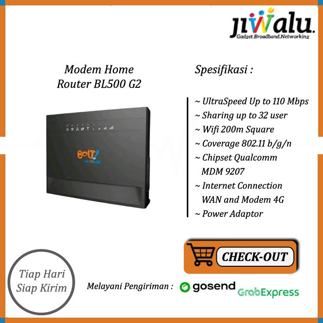 Jual Modem Home Router Wifi 4G Bolt Helios G2 BL500 | Shopee Indonesia