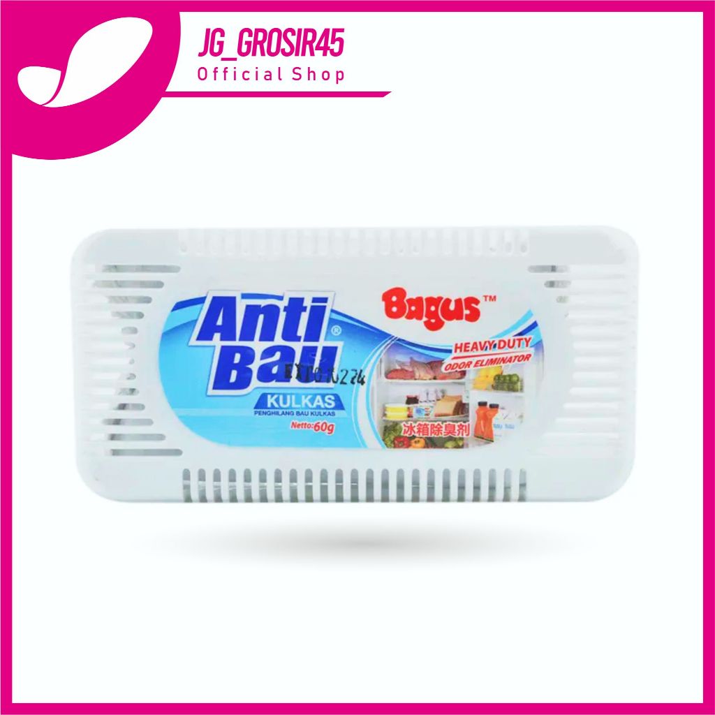 Jual BAGUS Anti Bau 60 gr Penyerap & Penghilang Bau Kulkas Lemari Es ...