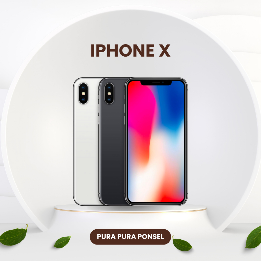 Jual Apple iPhone X Second | New Garansi Resmi 64GB 256GB | Shopee ...