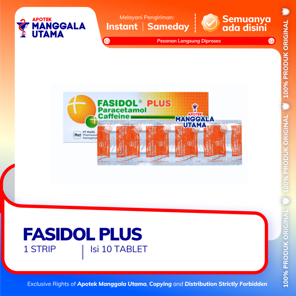 Jual FASIDOL PLUS PER STRIP 10 TABLET | Shopee Indonesia
