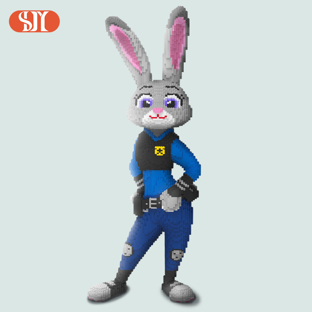 Jual Nano Block Bricks Series Zootopia Judy Hopps Jumbo 9891pcs ...