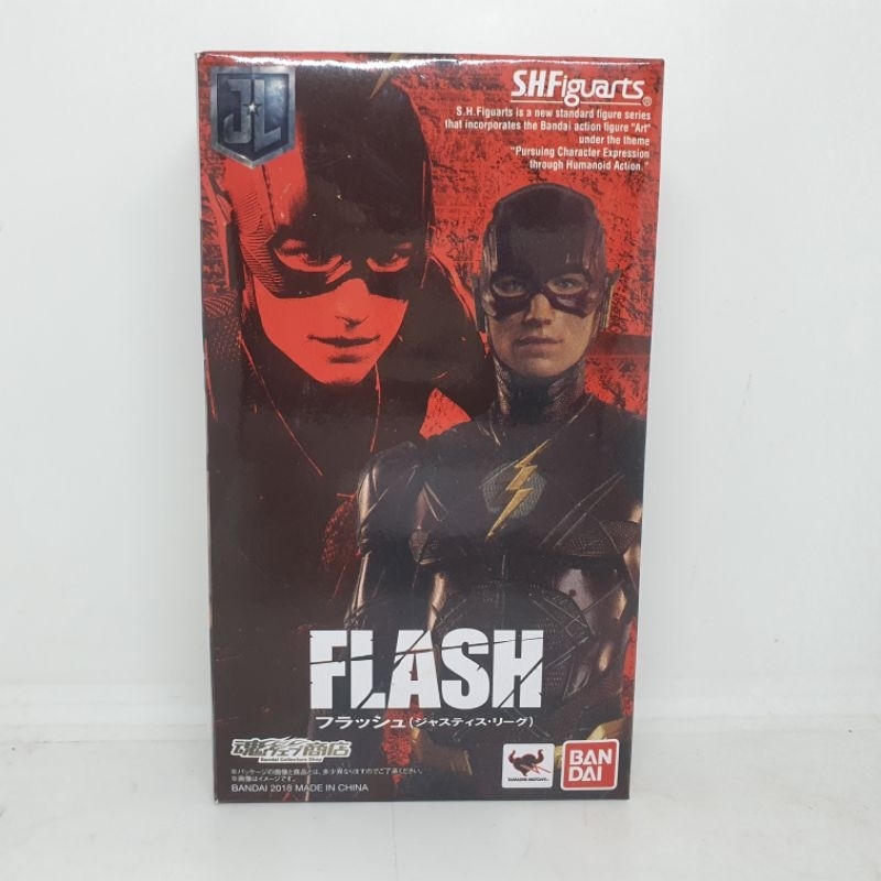 Jual SHFiguarts SHF The Flash Barry Allen Justice League Bandai ...