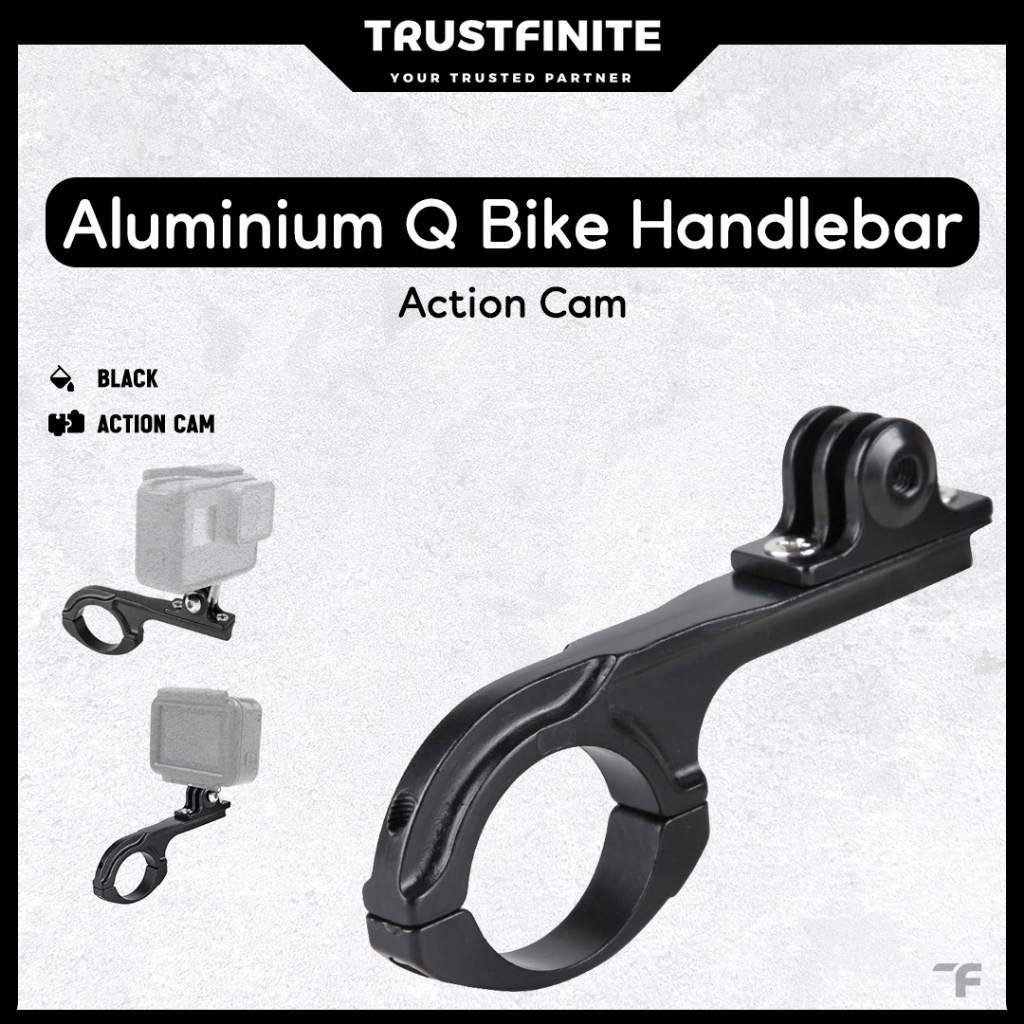 Jual Aluminium Bike Sepeda Handlebar Q Mount GoPro Hero 12/11/10/9/8/7 ...