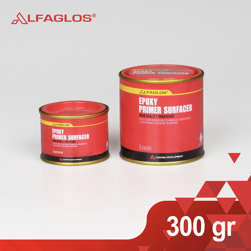 Jual Alfaglos Epoxy Primer Surfacer 250 gr - Army Grey | Shopee Indonesia