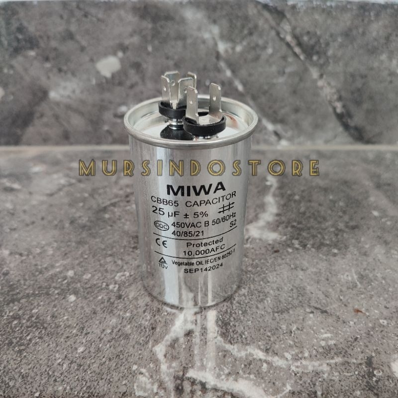Jual KAPASITOR AC 25 MIKRO / KAPASITOR AC 25 UF | Shopee Indonesia