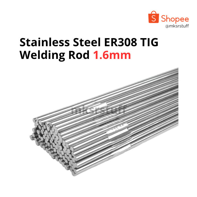 Jual (10pcs) Kawat Las Tig Argon Stainless Steel ER308 Filler Rod 1.6mm 2.0mm 2.5mm | Shopee ...
