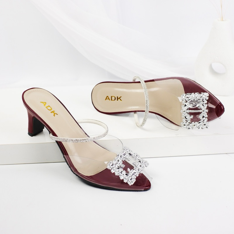Jual Adks shoes heels premium PENELOVE EXPAND 5cm mika mewah | Shopee ...