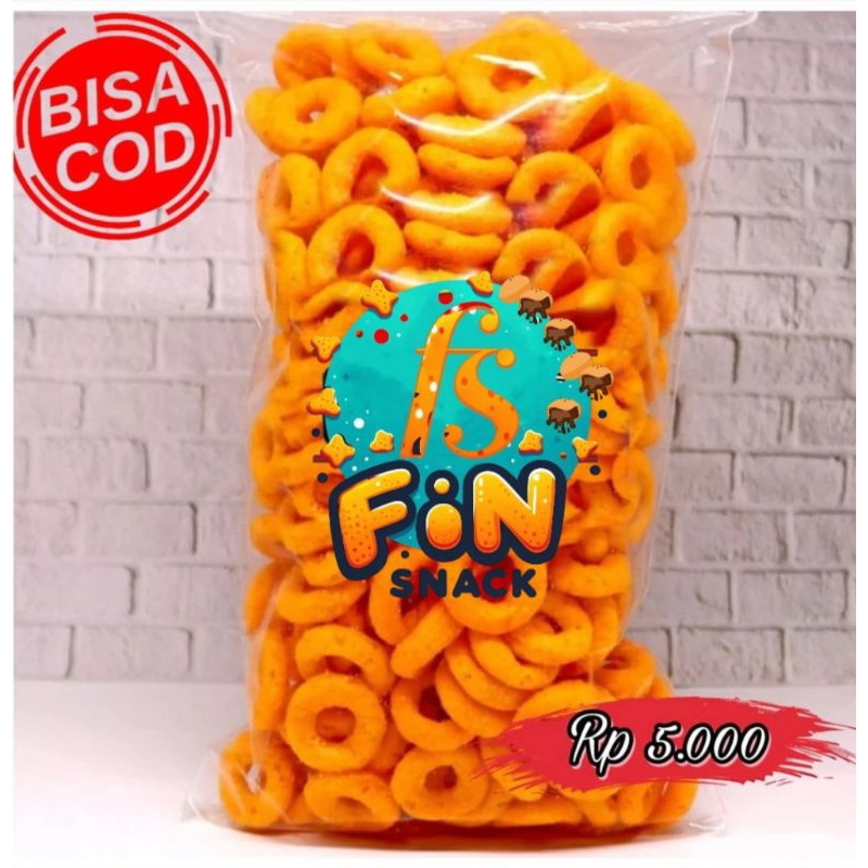 Jual Ring Keju Snack Kiloan Makanan Ringan Cemilan Camilan 125 Gram ...