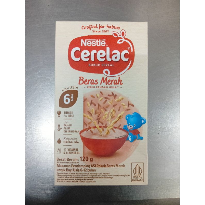 Jual CERELAC BUBUR SEREAL BERAS MERAH 120gr | Shopee Indonesia