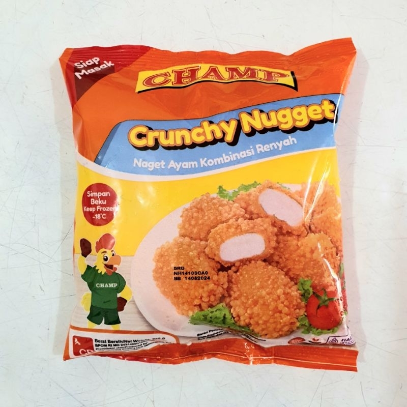 Jual Champ Crunchy Crispy Nugget Ayam 225g | Shopee Indonesia