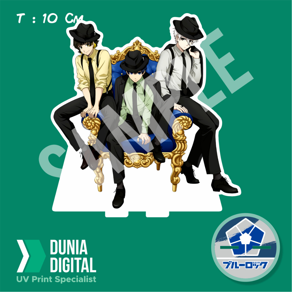Jual Blue Lock Casual Pack C standee akrilik | seishiro nagi meguru ...