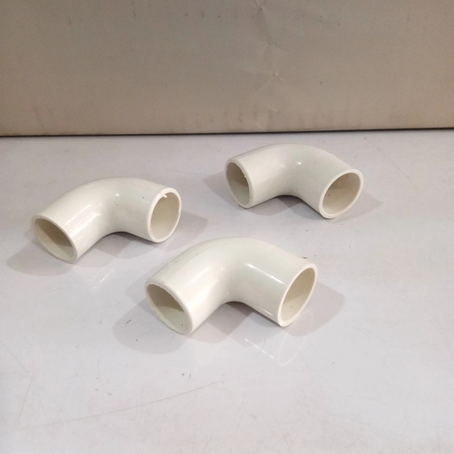 Jual Knee / Keni / Elbow / L Pipa Conduit Konduit 20 MM Dengan Baut ...