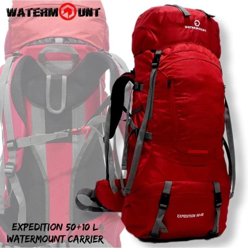 Jual Carrier tas gunung watermount expedition up 50+10 liter / carrier ...