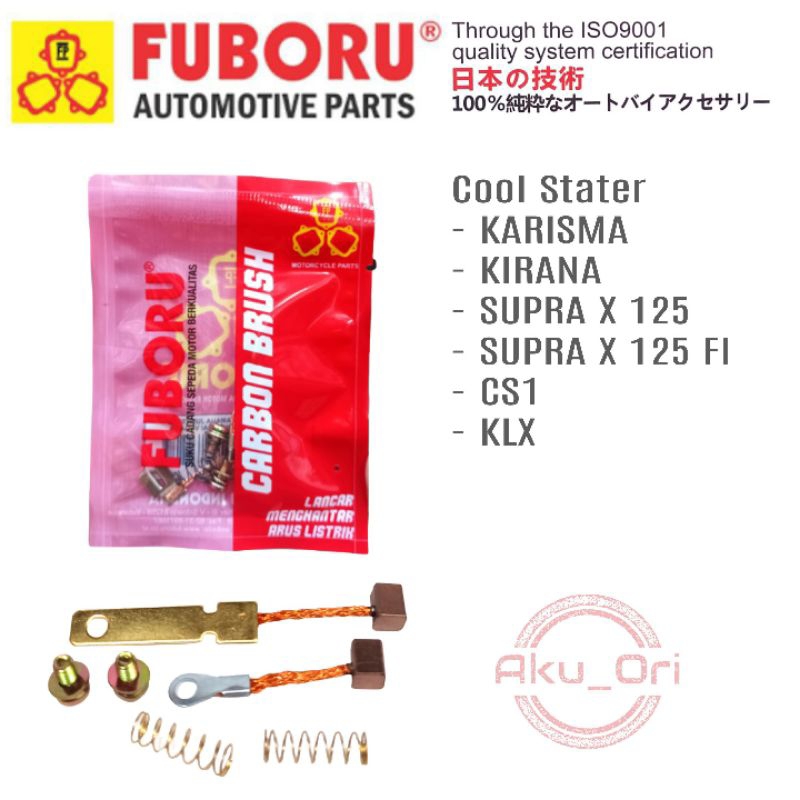 Jual COOL STATER KARISMA FUBORU arang kul dinamo stater carbon brush ...