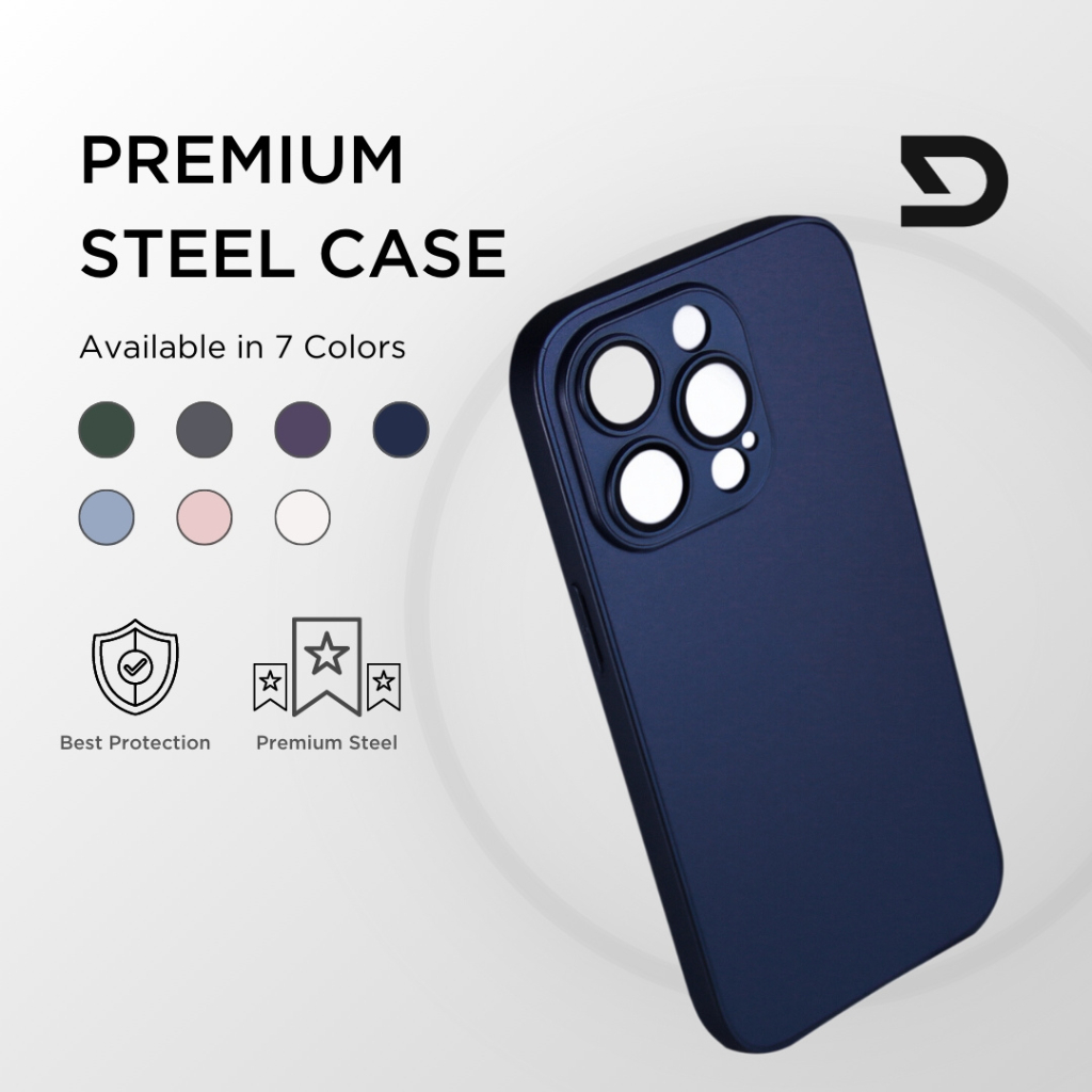 Jual Case iPhone 11 12 13 14 Pro Max with Lens Protector Premium Matte ...