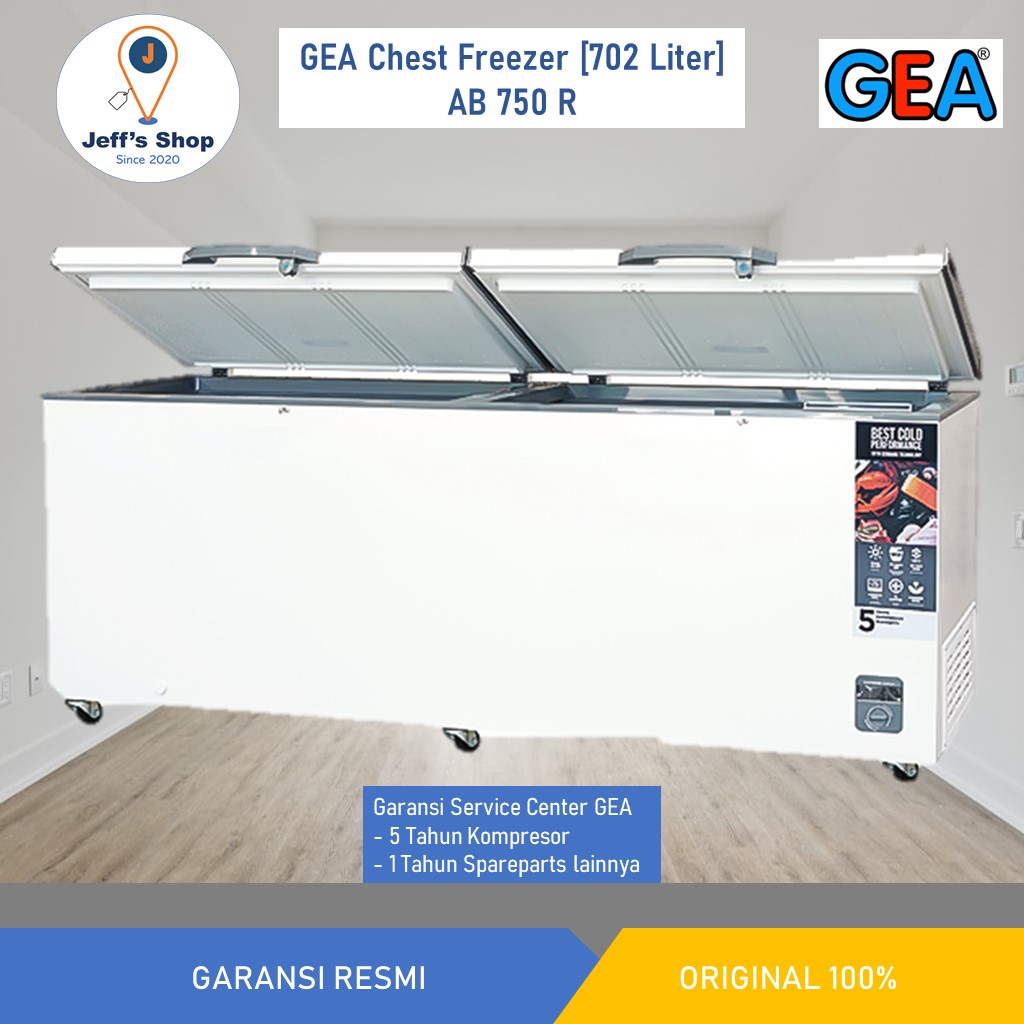 Jual GEA Chest Freezer / Box Freezer [702 Liter] AB 750 R | Shopee ...