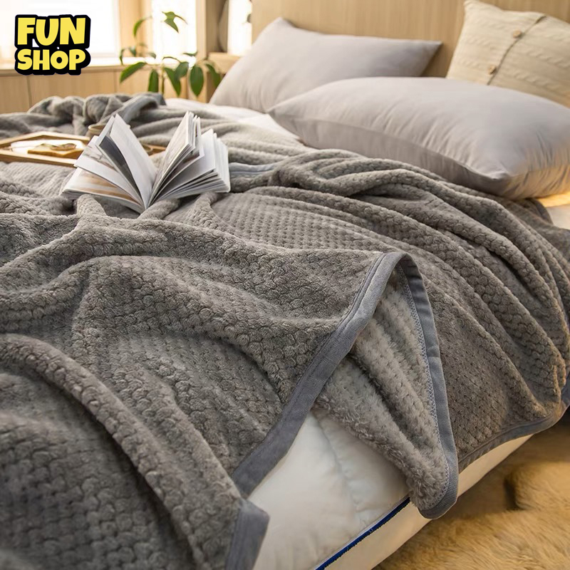 Jual SELIMUT POLOS UK 150X200CM - SELIMUT EMBOS HALUS SELIMUT TEBAL ...