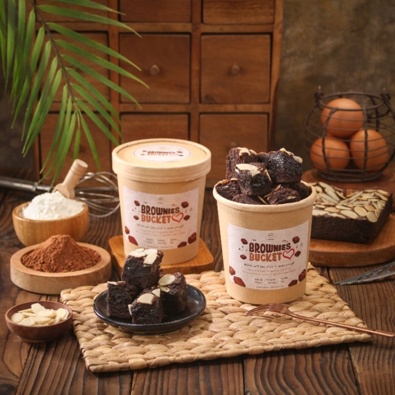Jual Brownies Bucket - Brownies Bite | Shopee Indonesia