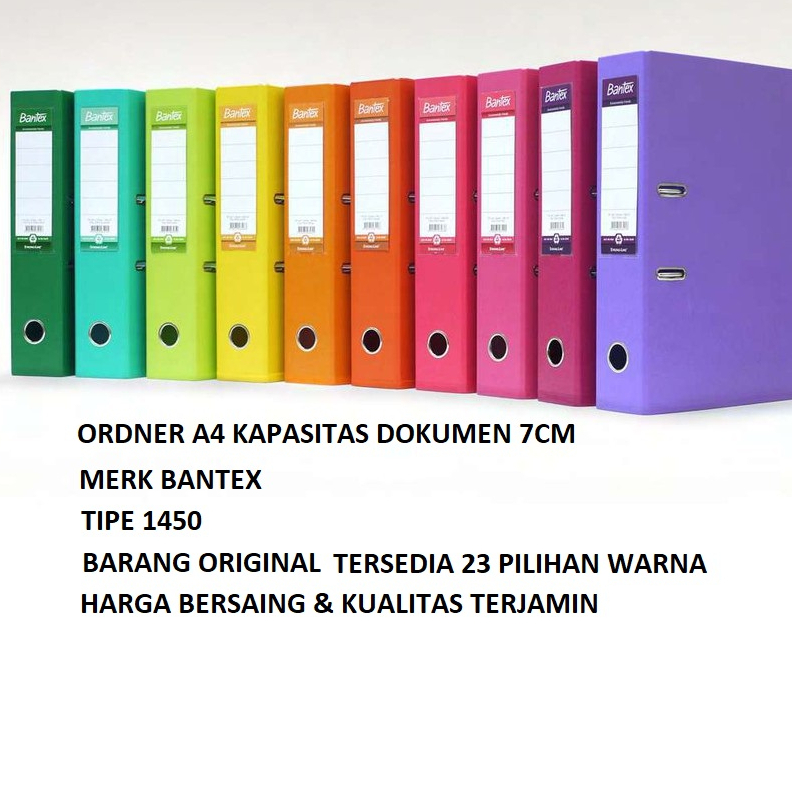 Jual Ordner Bantex A4 1450 | Shopee Indonesia