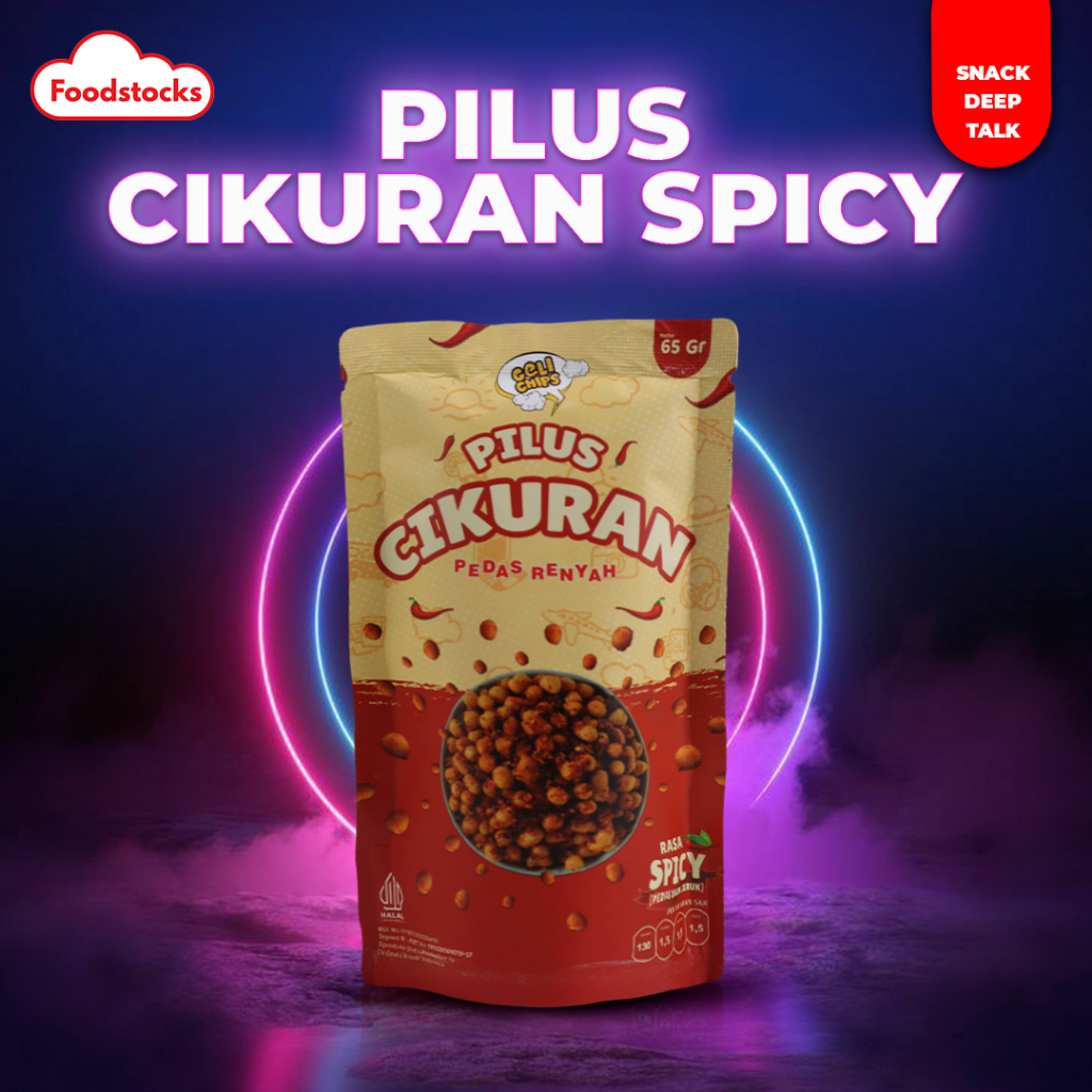 Jual Geli Chips - Pilus Cikuran Sukro Cikur Spicy Rasa Pedas Gurih 65gr ...