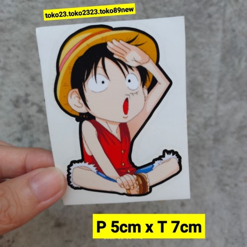Jual stiker motor one piece sticker luffy | Shopee Indonesia