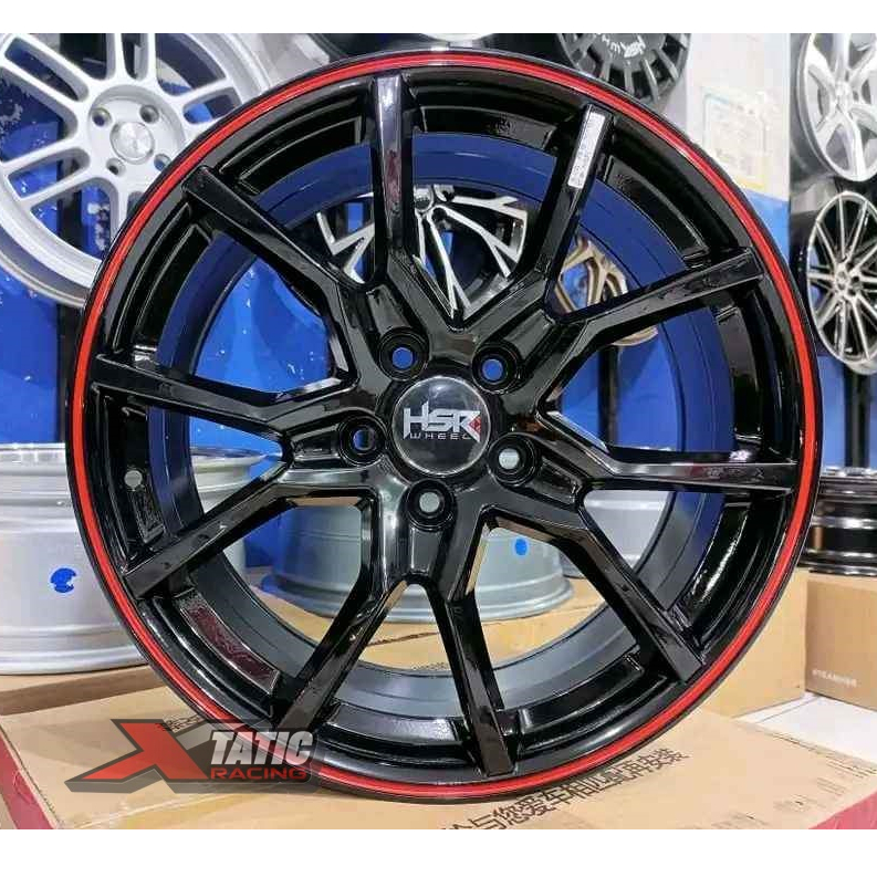 Jual Velg Racing R17 Hsr Misato Ring 17 Lebar 7,5 Rata Body Xpander Voxy Serena Juke Xtrail ...